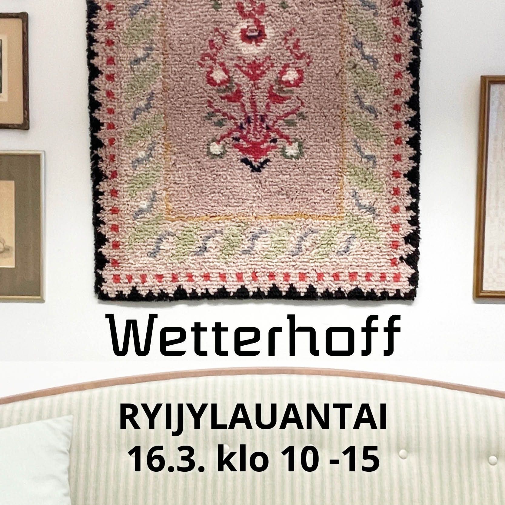 Käsitöiden ja luovien yritysten Wetterhoffin talo ja uniikki kauppa Wetterhoff | Wetterhoff Oy